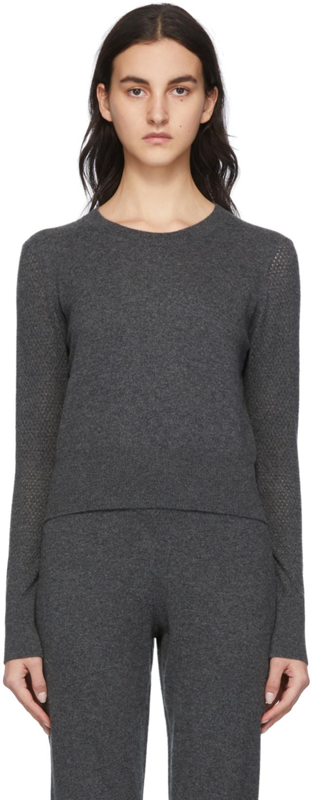 Grey Cashmere Sweater by FLEUR DU MAL | jellibeans