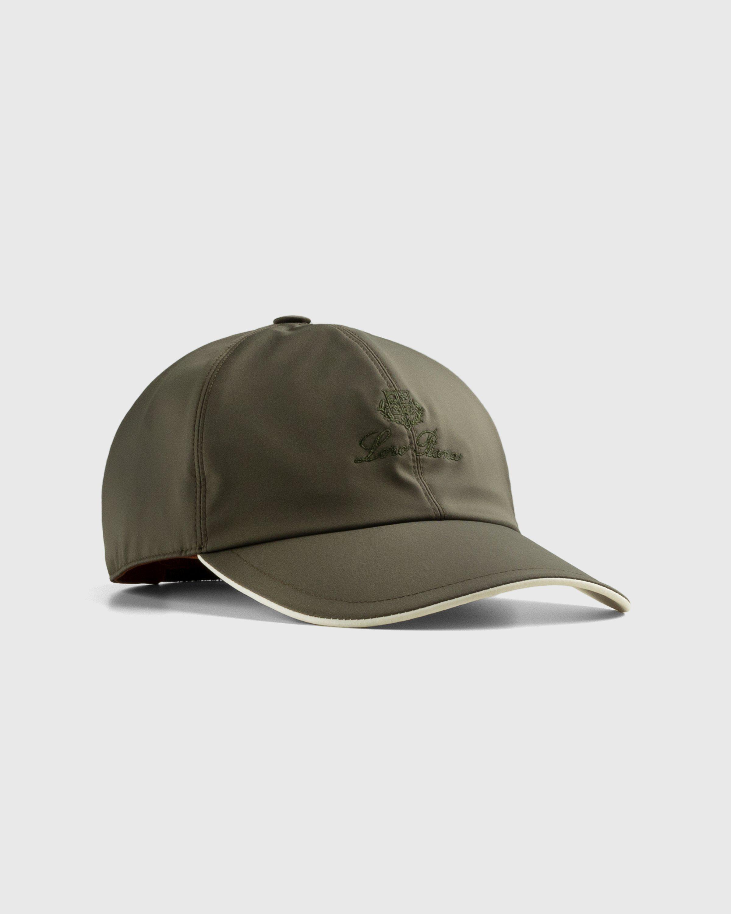 Loro Piana – Bicolor Baseball Cap Dark Military/Ivory by LORO PIANA ...